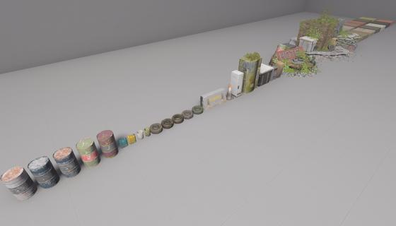 ASSET PACK - apocalyptic - UGC - Halo Infinite