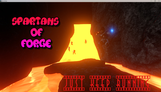 Just Keep Running - Lava Run - UGC - Halo Infinite