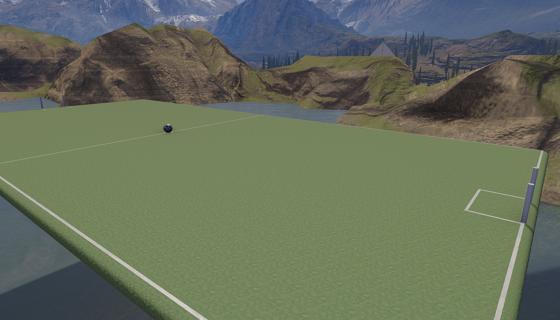 Basic soccer field - UGC - Halo Infinite