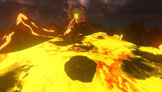 ArtN00b | Volcano-Lava Octagon - UGC - Halo Infinite