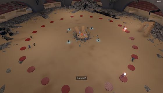 Hunger Games:Dilapidated Stadium - UGC - Halo Infinite