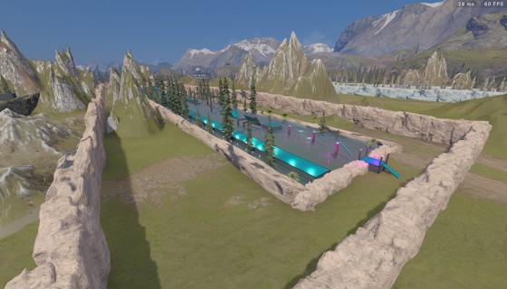 Cyan Ninja warrior night (71-100 - UGC - Halo Infinite