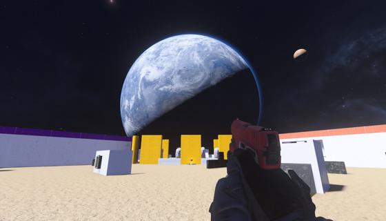 Space training arena - UGC - Halo Infinite