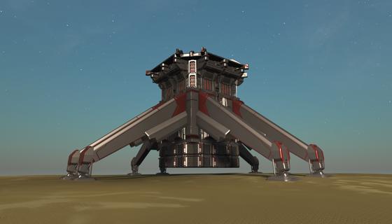 Banished command tower - UGC - Halo Infinite