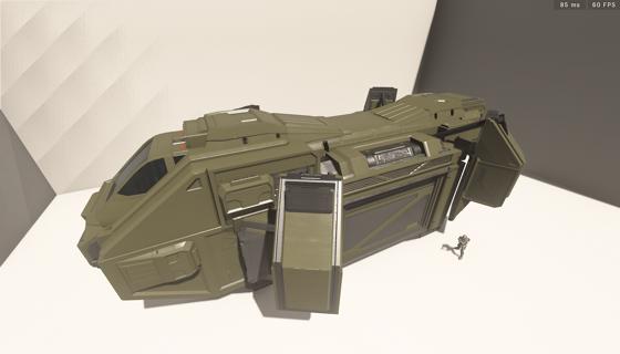 UNSC Albatross Transport -H3- - UGC - Halo Infinite