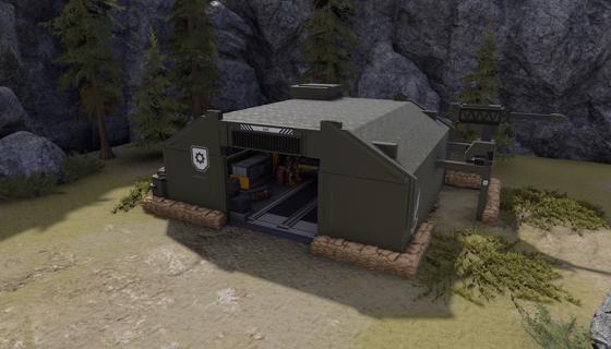 UNSC Motor Pool - UGC - Halo Infinite