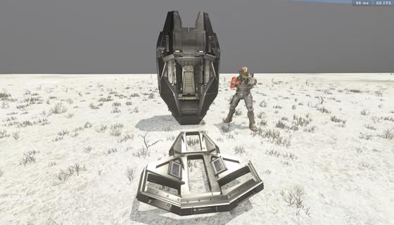 SOEIV Drop Pod (Deployed) - UGC - Halo Infinite