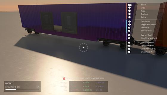 metalic purple train box car - UGC - Halo Infinite