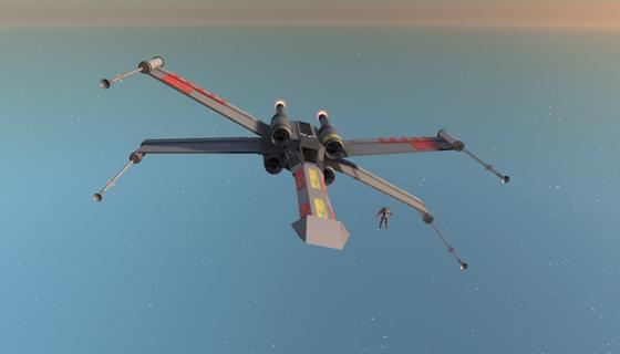 X-Wing (Space Flight) - UGC - Halo Infinite
