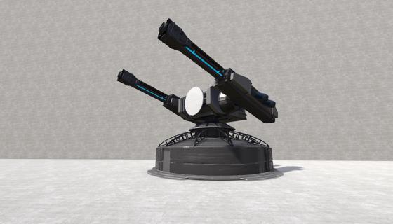 PK - M870 Rampart Turret - UGC - Halo Infinite