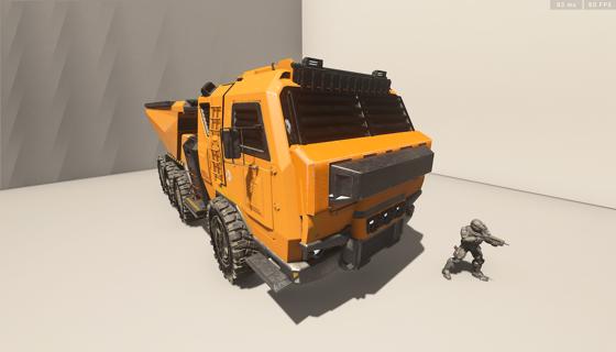 Industrial Heavy Hauler - UGC - Halo Infinite