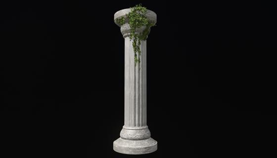 PREFAB large stone pillar - UGC - Halo Infinite