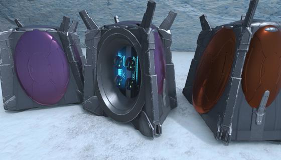 Covenant Crate H3 Closed (Alt Color) - UGC - Halo Infinite