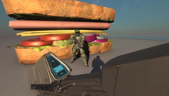 CoJo's Visible Weapon Lowering Sandwich - UGC - Halo Infinite