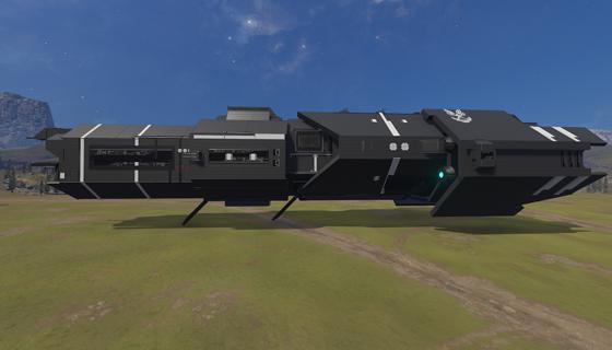 UNSC Destroyer Mid 2 (No Hanger) - UGC - Halo Infinite