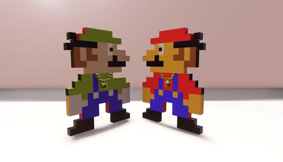 HipHop Mario and Luigi - UGC - Halo Infinite