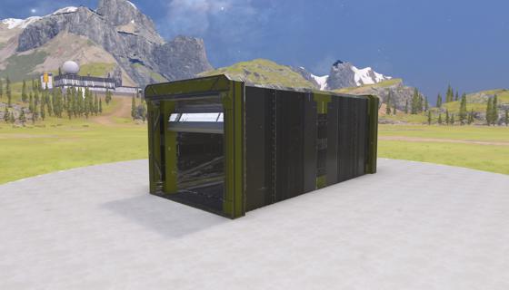 UNSC Shipping Crate Open - UGC - Halo Infinite