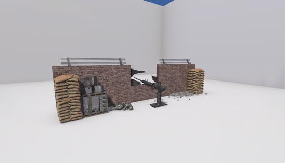 Wall (Defense Position) - UGC - Halo Infinite