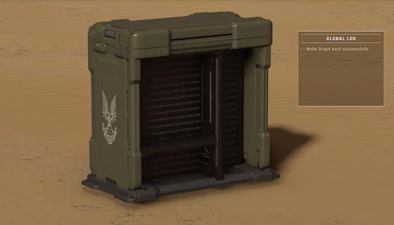 UNSC Weapon Crate Empty - UGC - Halo Infinite