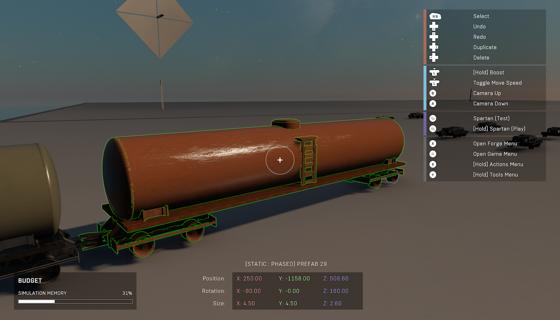 Rusty train tanker car - UGC - Halo Infinite